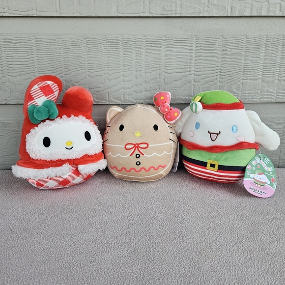 Squishmallows | Toys | Squishmallows Sanrio Hello Kitty Christmas Lot ...